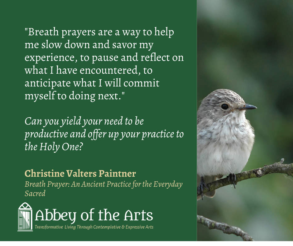 Breath Prayer – Christine Valters Paintner | Pastor Michael Moore's Blog