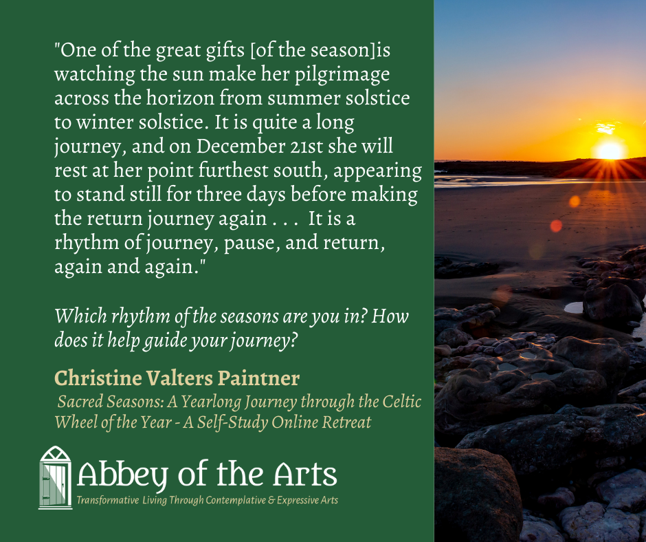Sacred Seasons – Christine Valters Paintner | Pastor Michael Moore's Blog