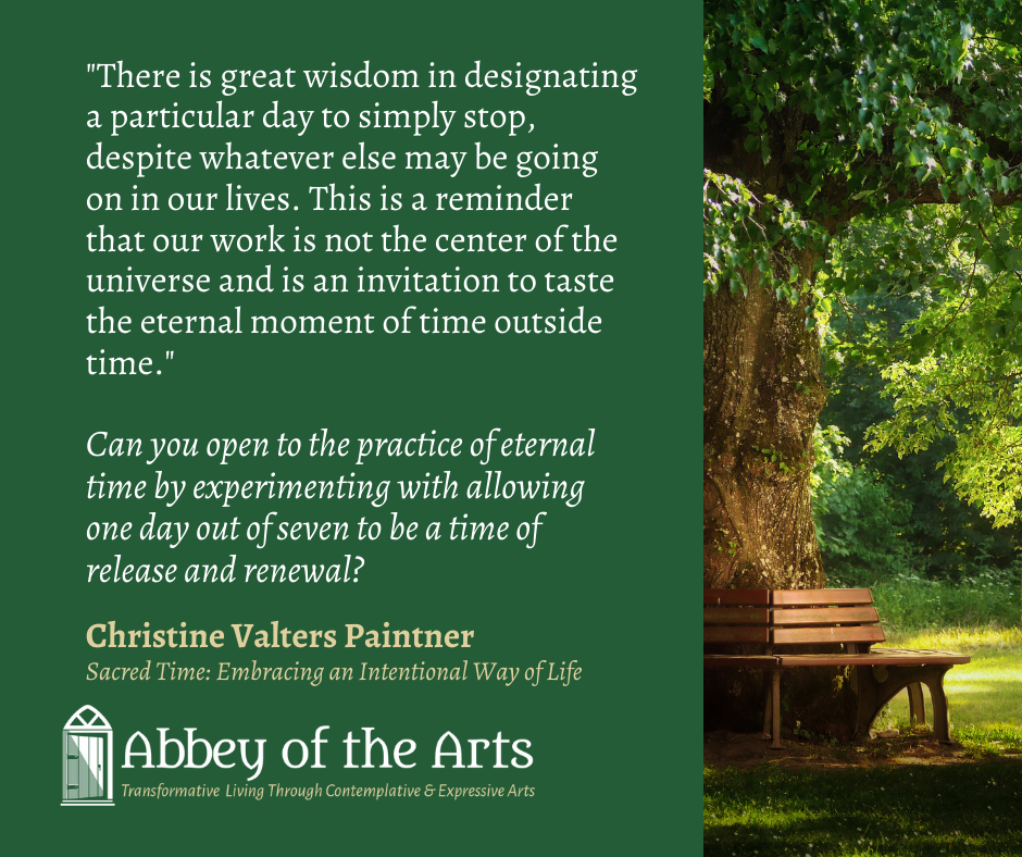 A Time of Release and Renewal – Christine Valters Paintner | Pastor ...