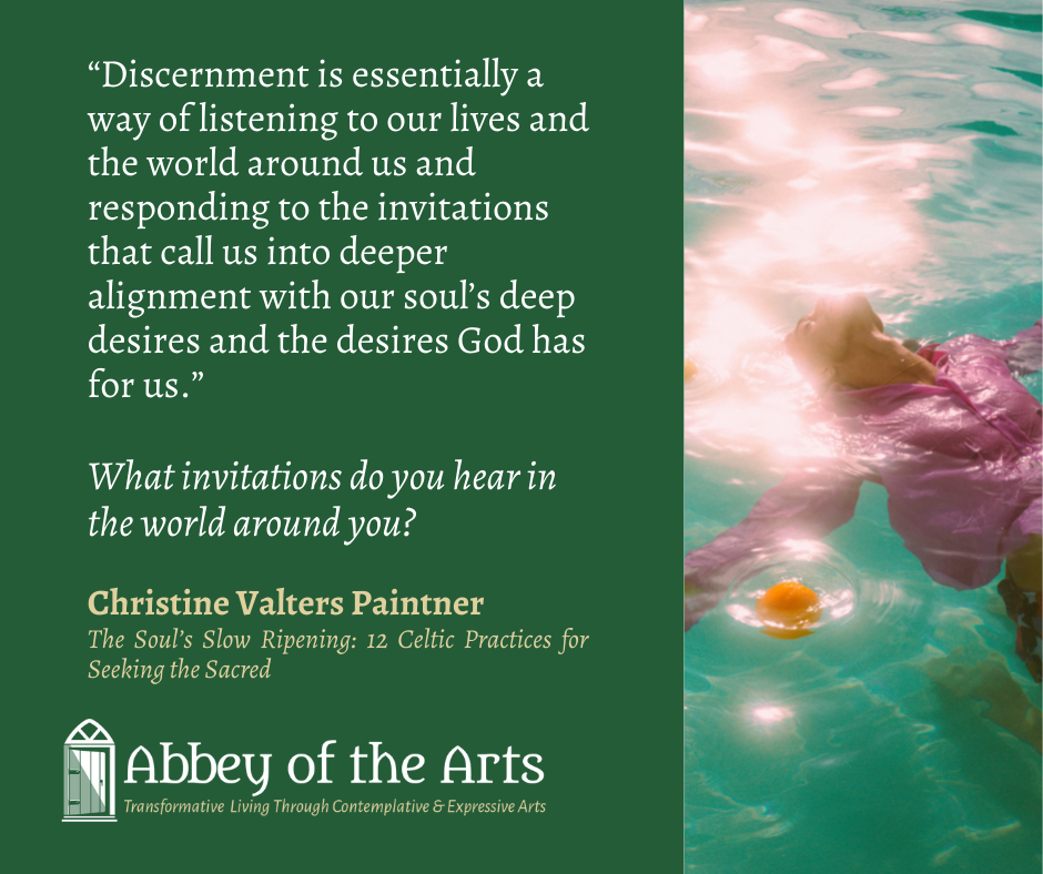 Discernment – Christine Valters Paintner | Pastor Michael Moore's Blog