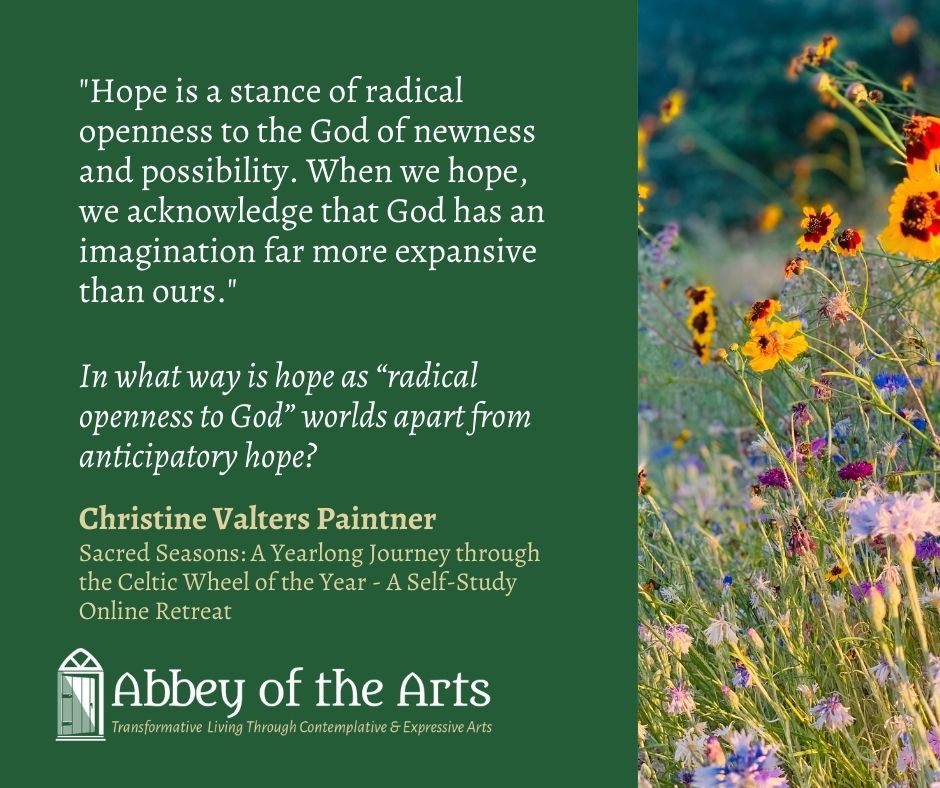 Hope – Christine Valters Paintner | Pastor Michael Moore's Blog