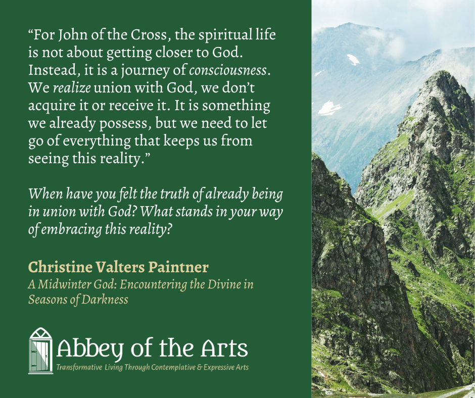 Union with God – Christine Valters Paintner | Pastor Michael Moore's Blog