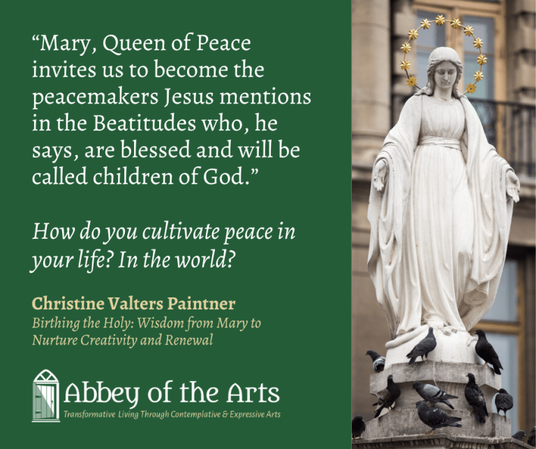 Becoming Peacemakers – Christine Valters Paintner | Pastor Michael ...